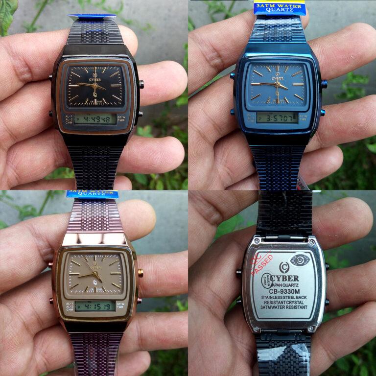 Cyber Dual Time Japanese CB-9330M F - ChaCha Watch