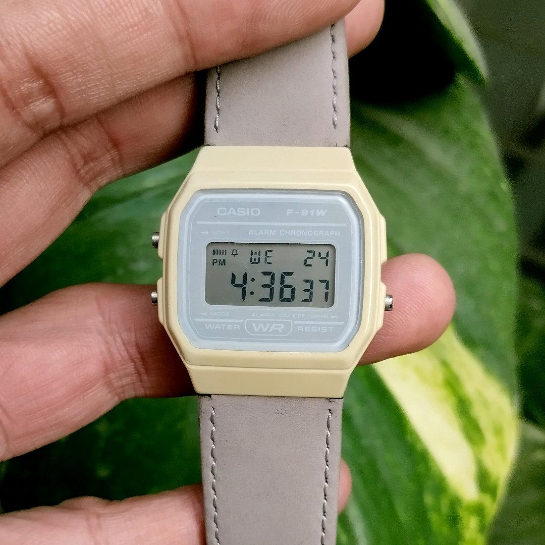 Casio Casual White F-91WS-7EF - ChaCha Watch